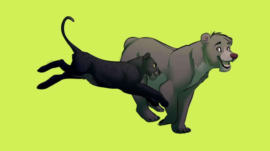 Bagheera And Baloo