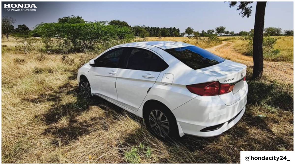 Honda City Modified White