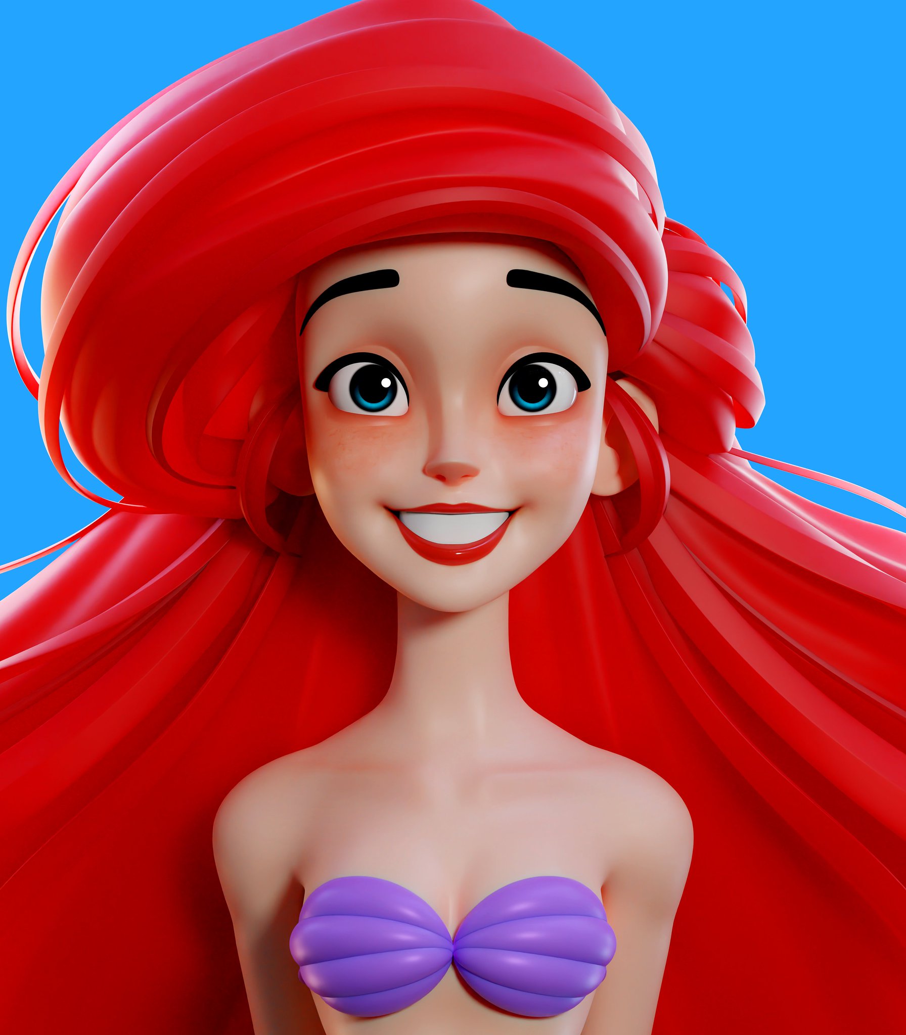TW Pornstars - 2 pic. 신민정. Twitter. 인어공주 에리얼 The Little Mermaid, Ariel #b3d #blender3d #3d. 5:24 ...
