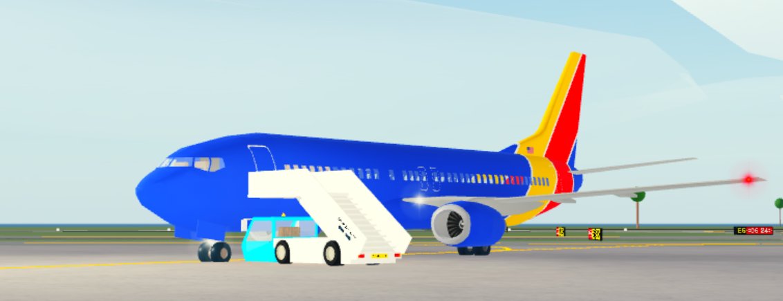 Minecraft 737 Airplane