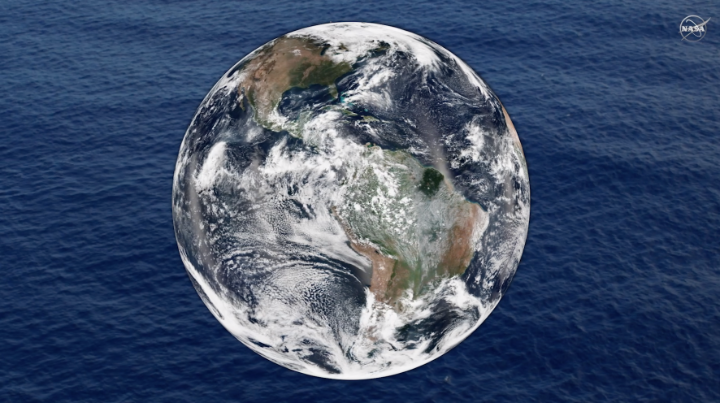 Blue Earth Nasa