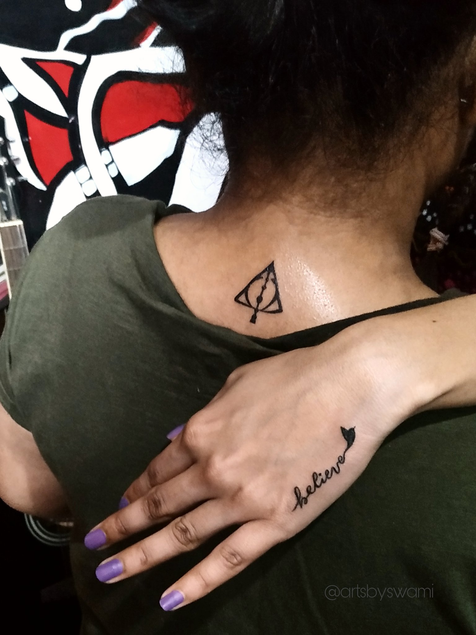 Hallows Tattoos 13 Wizard Worthy Tattoos Inkbox™ Blog