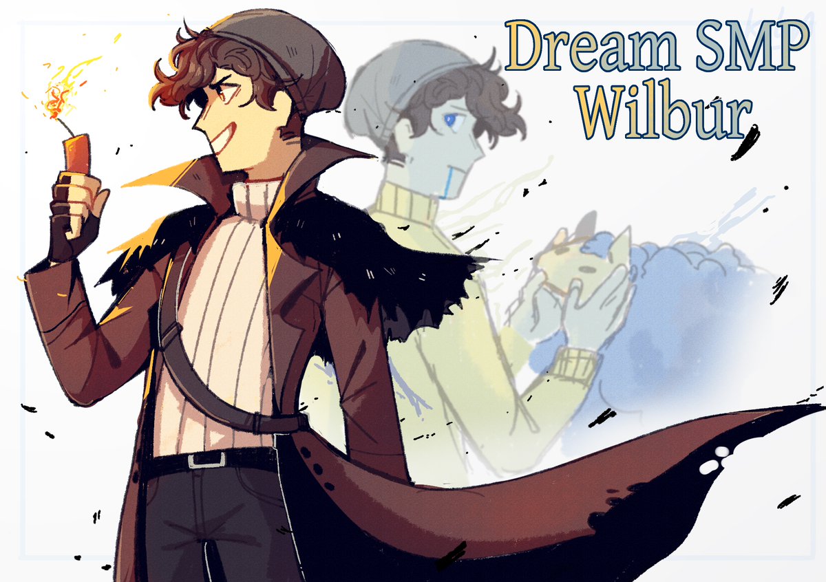 「#wilburfanart #dreamsmpfanart 」|K O T Y Aのイラスト