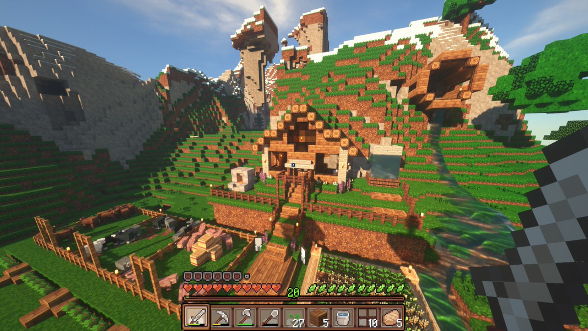 I'm getting addicted to Minecraft again... 🤭 Ali-A @omgitsalia