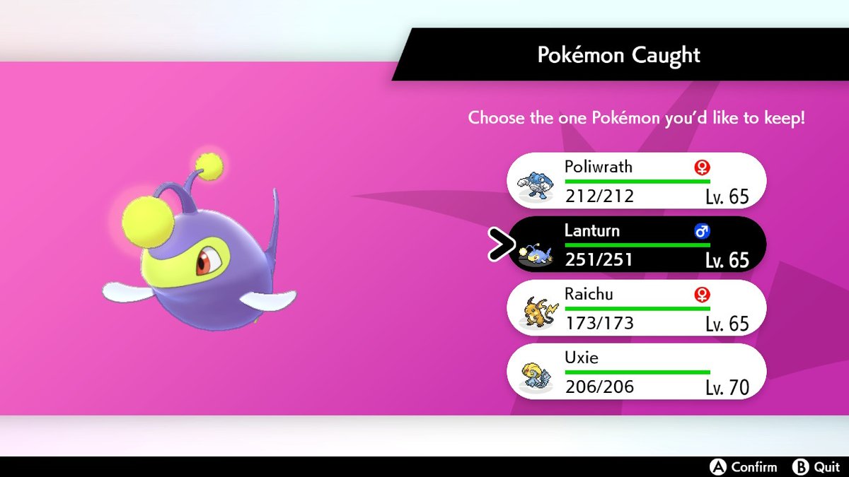 Pokemon Shiny Lanturn