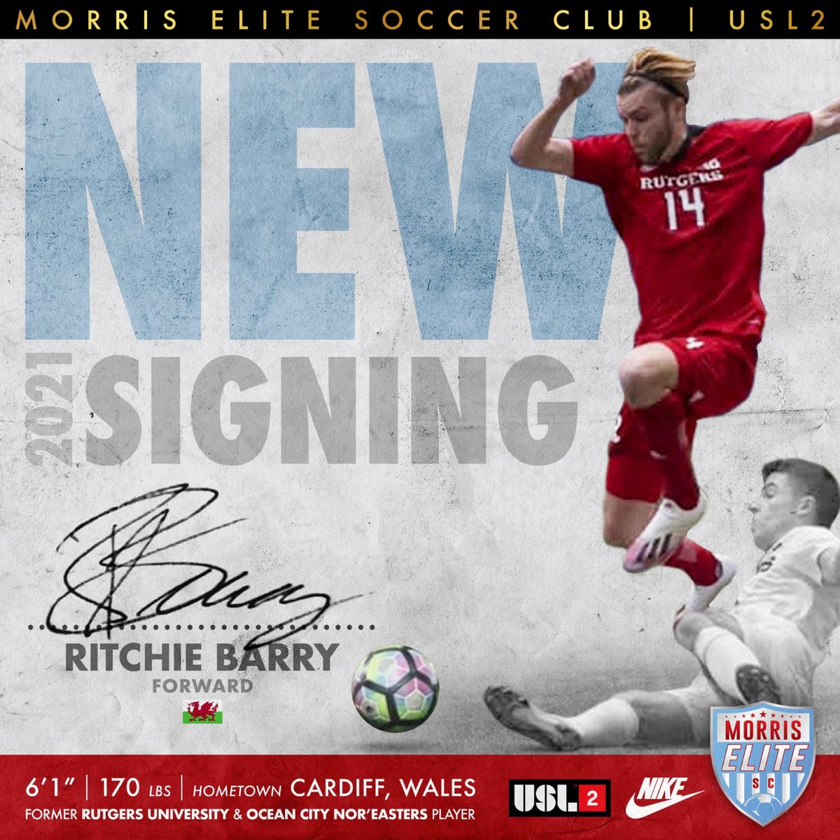 Morris Elite SC Add More Firepower to Roster, Sign Ritchie Barry and ...