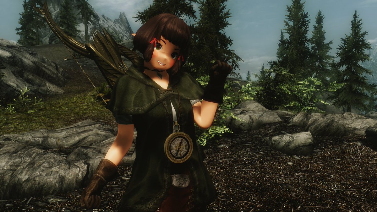 Mod De Corrida De Anime Skyrim Skyrim Mod RealLike ENB Editado
