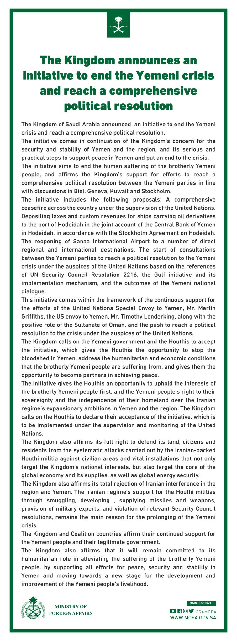 Political Initiative