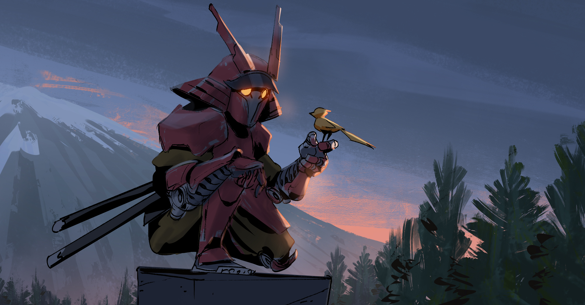 Robot Samurai Samurai Robot V2 Premium Dnd Miniature Mini Figure