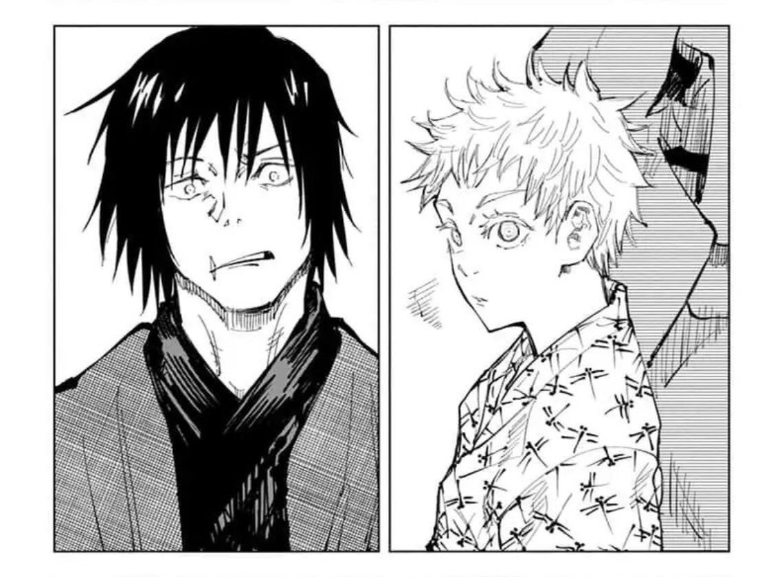 「Toji meeting Gojo 」|cereal’s mess 🍓の漫画