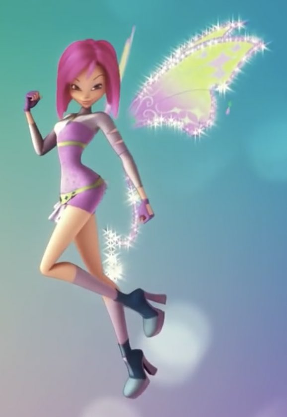 Winx Club Tecna Enchantix 3d