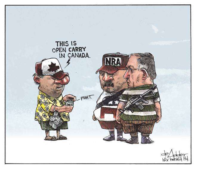 Against Gun Control Cartoons