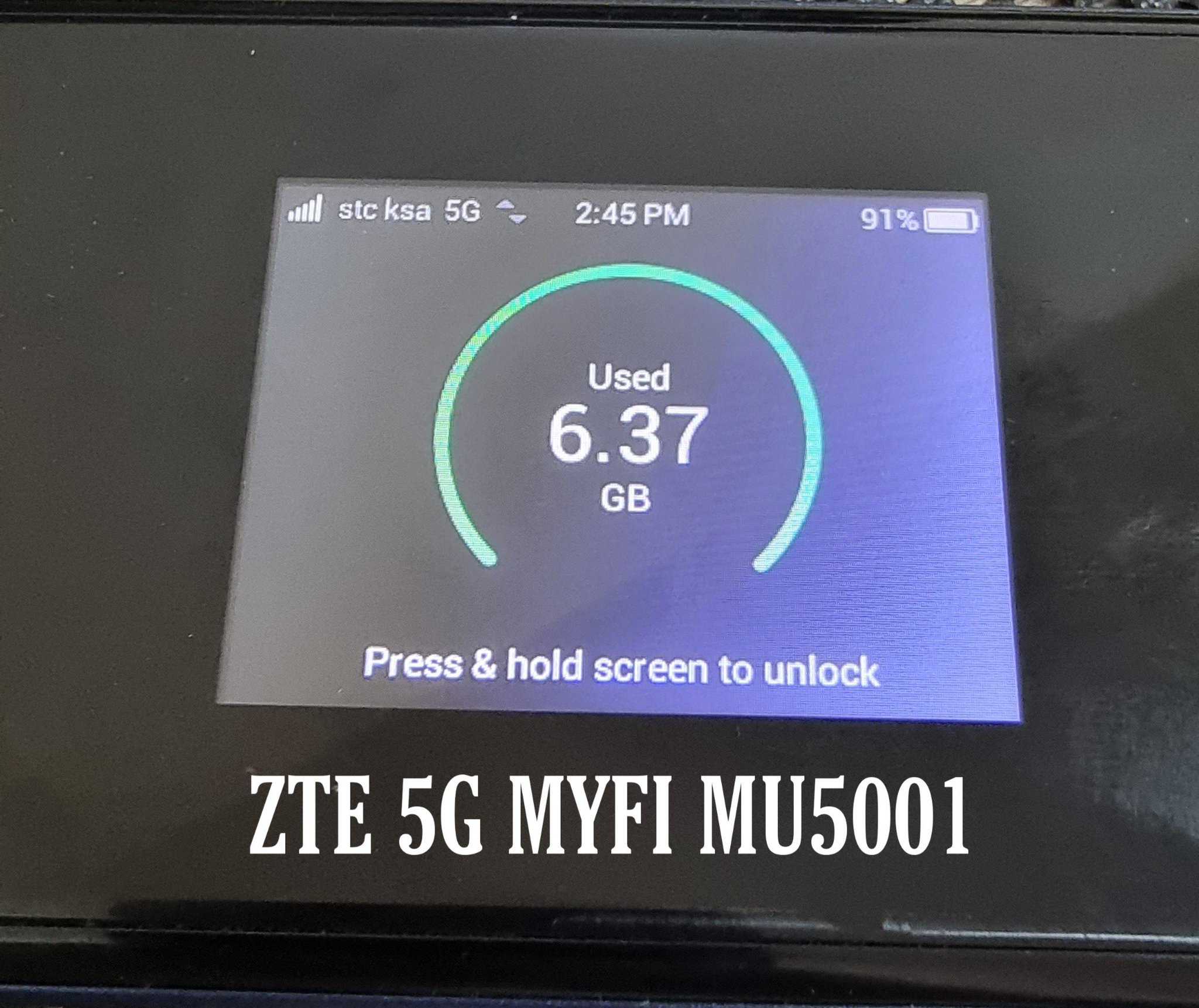 ॢ ᏚᎯᎷᎥ ᎯŁᎯŁÍ ॢ on Twitter: "تجربة راوتر #ZTE 5G Myfi Mu5001 #5G #STC_KSA #Ar_Rass 📡…