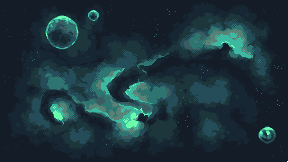 Pixel Space Background