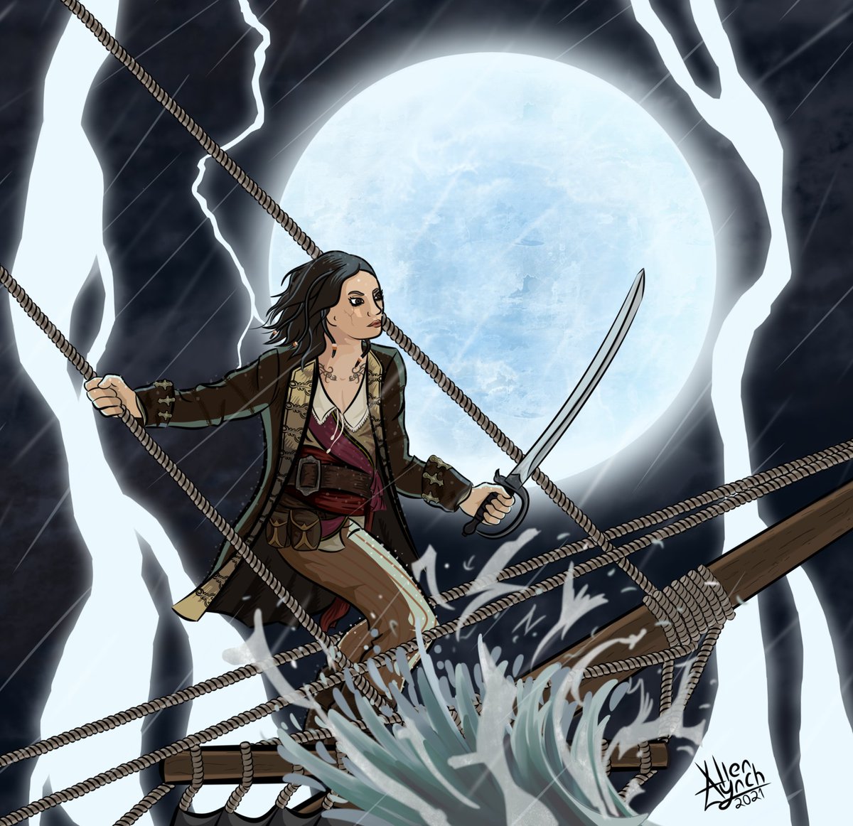 Mary Read Pirate Assassins Creed