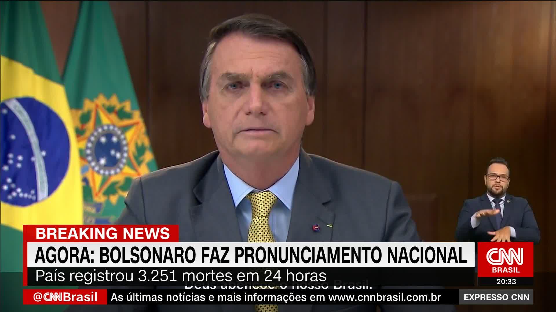 Cnn Brasil On Twitter Bolsonaro Faz Pronunciamento Nacional Sobre