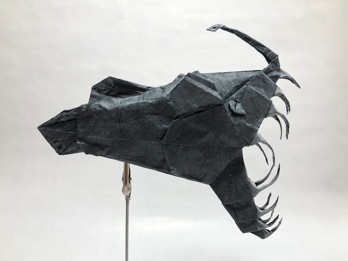 Origami Black Devil Angler