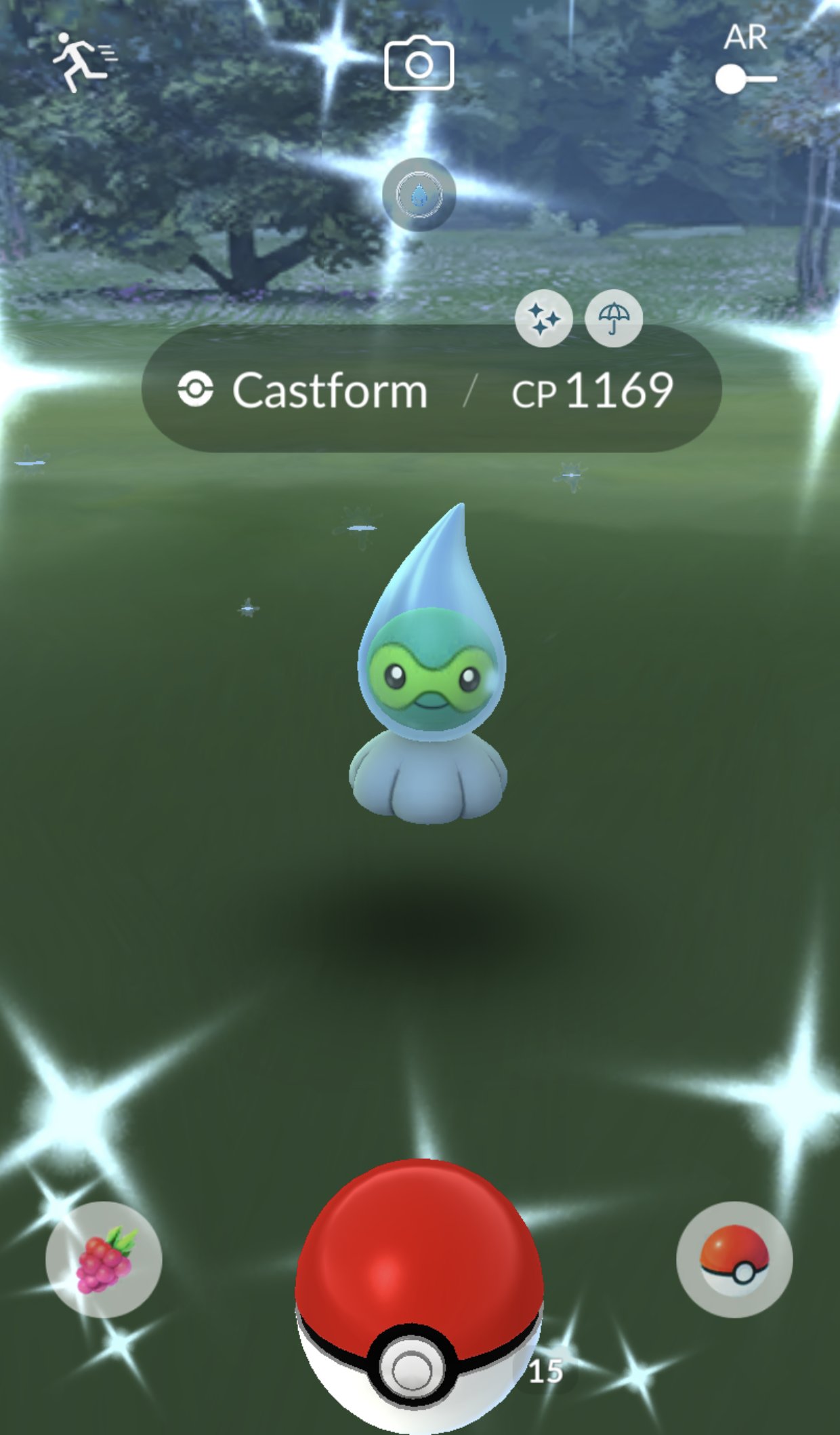 Shiny Castform Forms