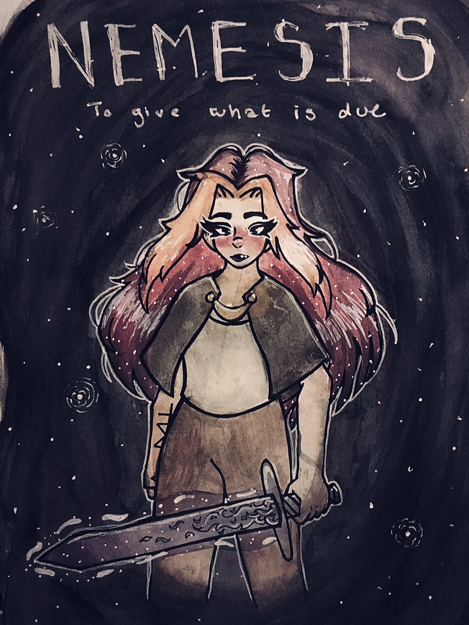 Nemesis Symbol Greek Mythology