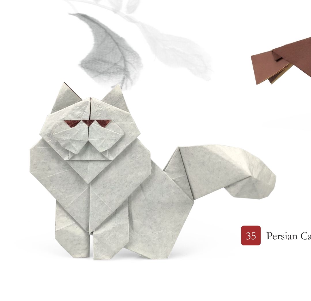 Origami Persian Cat Paper Paper & Party Supplies etna.com.pe