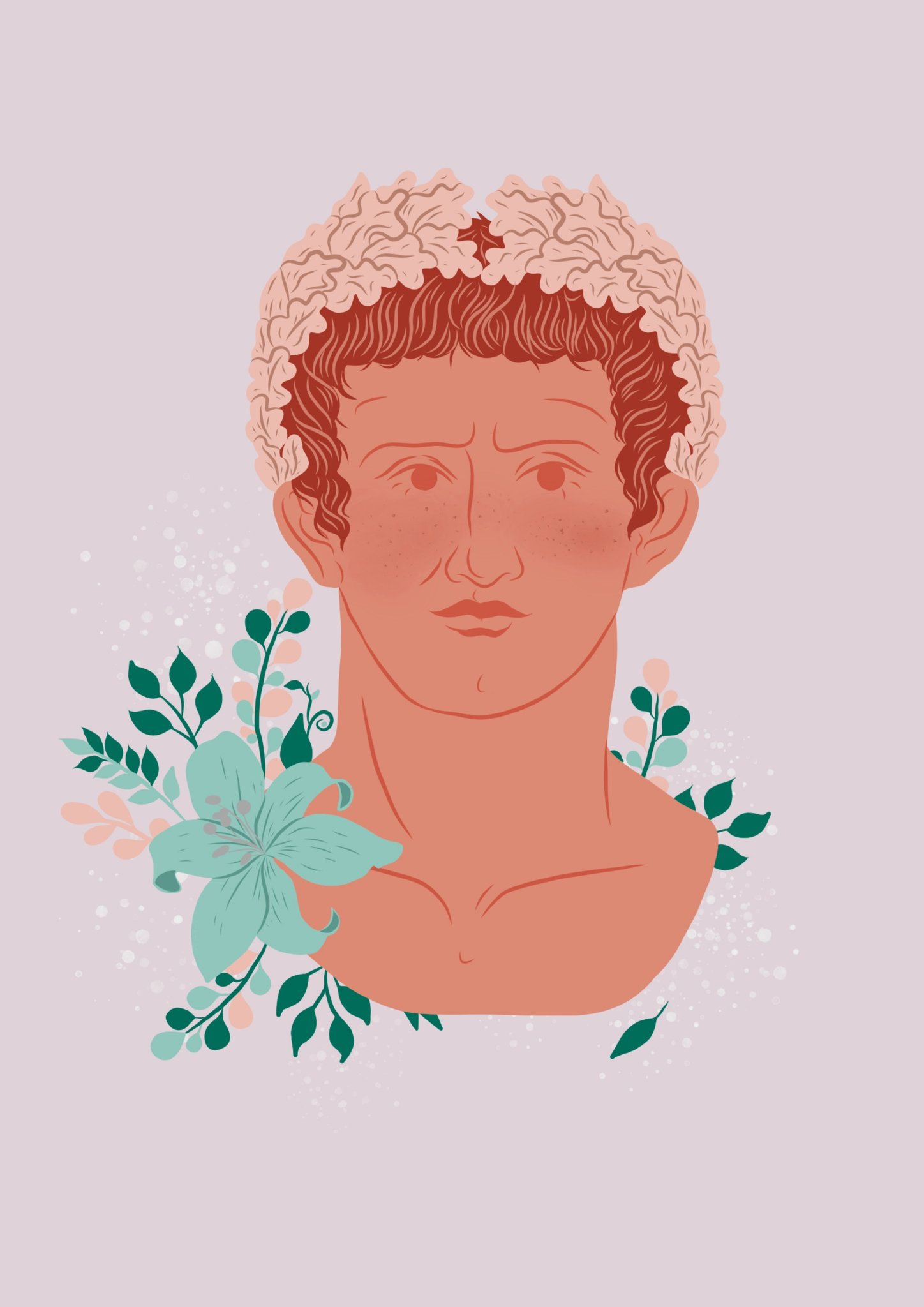 Augustus Caesar Drawing