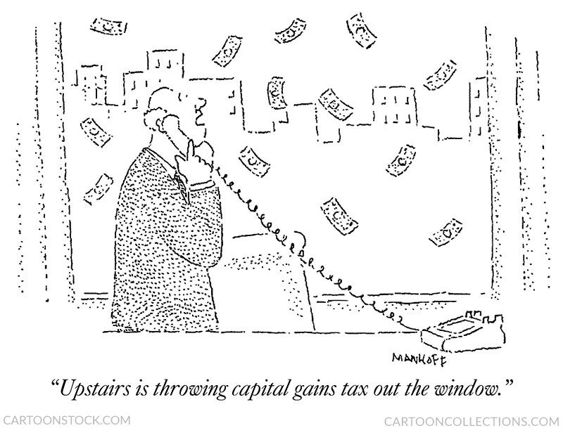 Capital Gains Cartoons