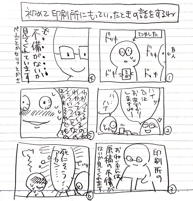 さっきクラブハウスで話してた 初めて印刷所に行った時のレポ漫画 | 新野みら‌˚ ₊⁎し41b@COMITIA152 さんのマンガ | ツイコミ(仮)