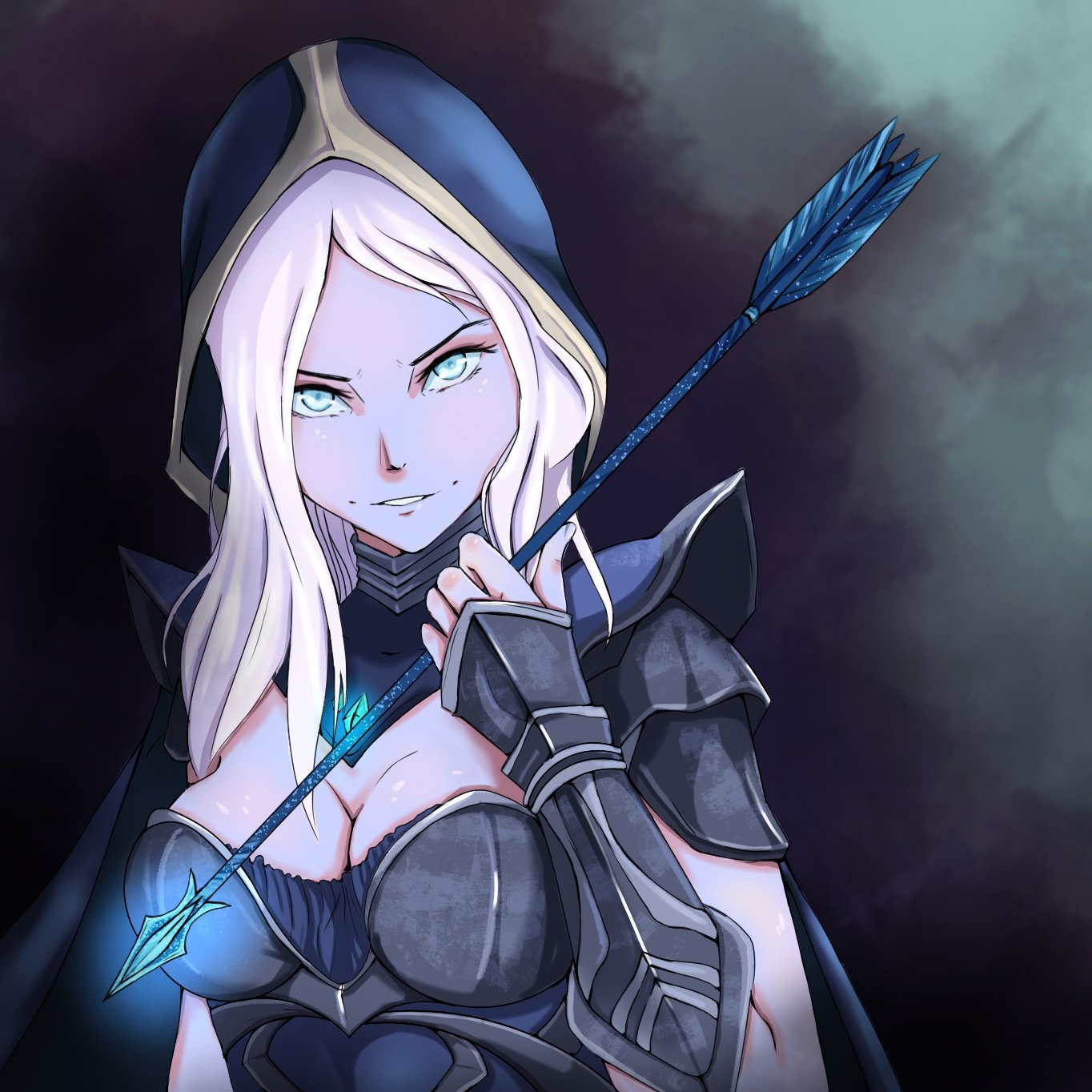 Dota 2 Drow Ranger Art