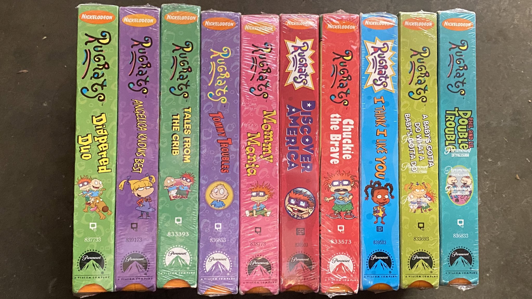 Rugrats Vhs Orange
