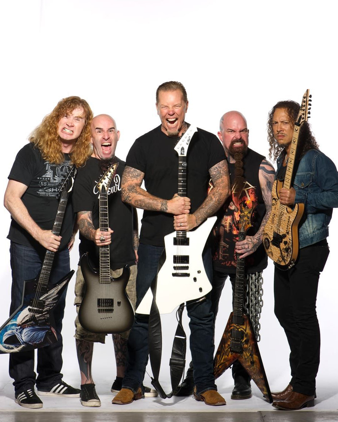Kerry King With Megadeth