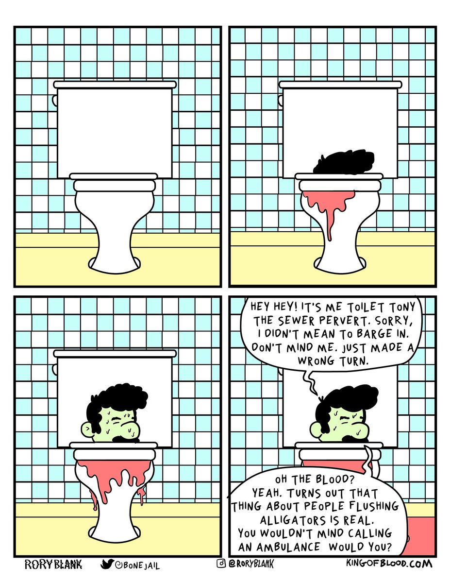 「Successful television producers talk about dream projects 」Rory Blankの漫画