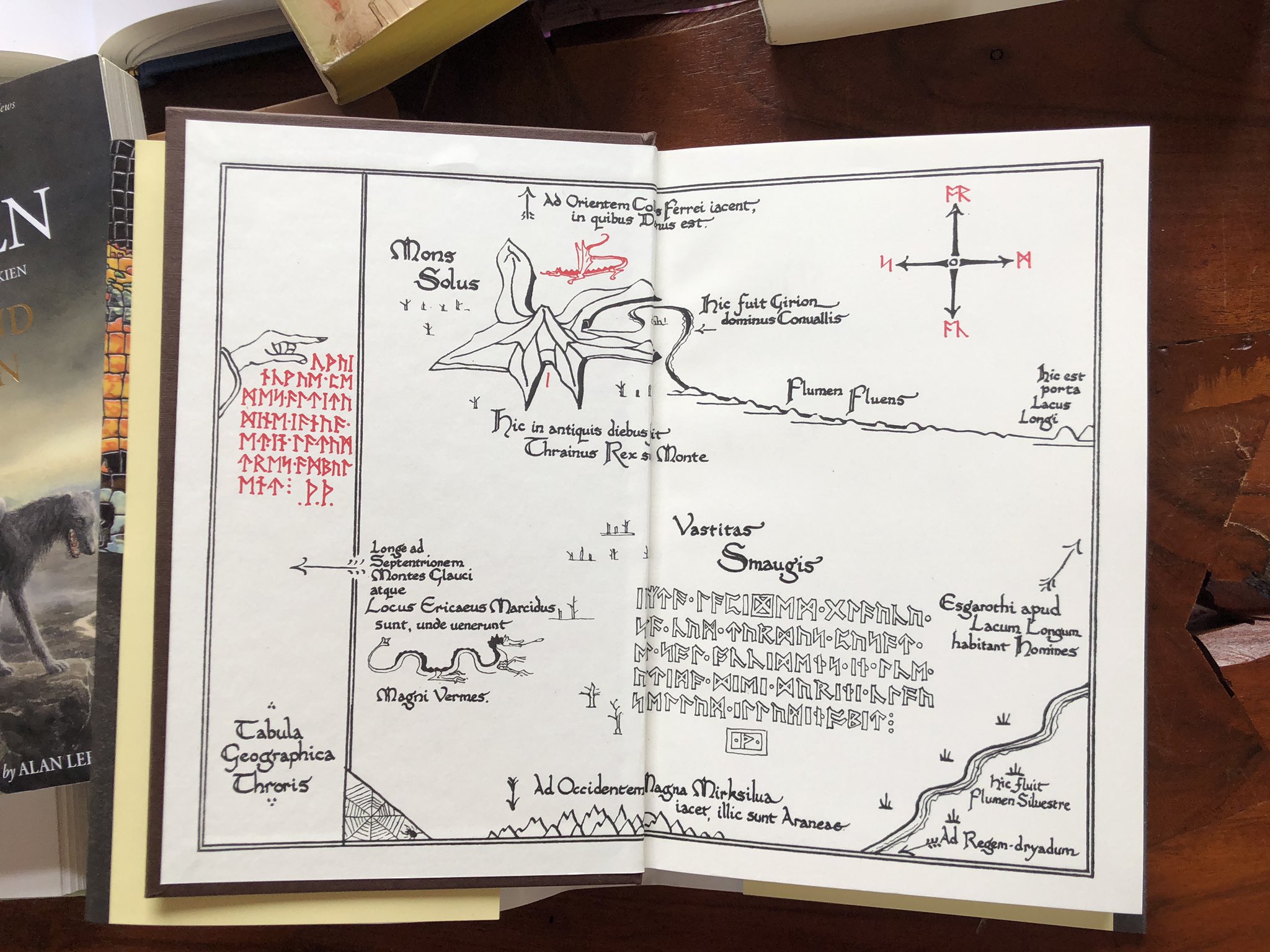 The Hobbit Book Map