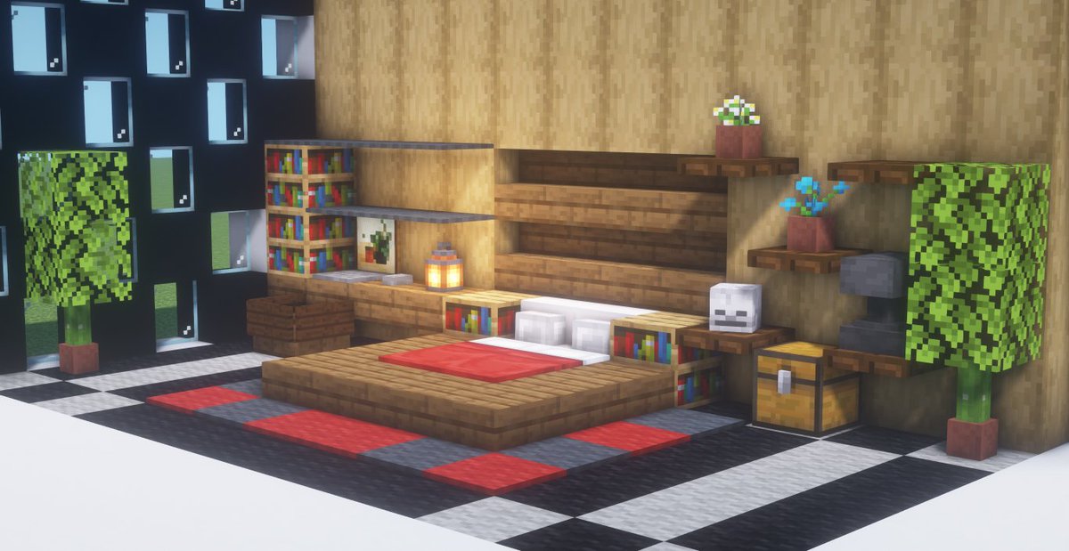 Minecraft Modern Bedroom Design Ideas
