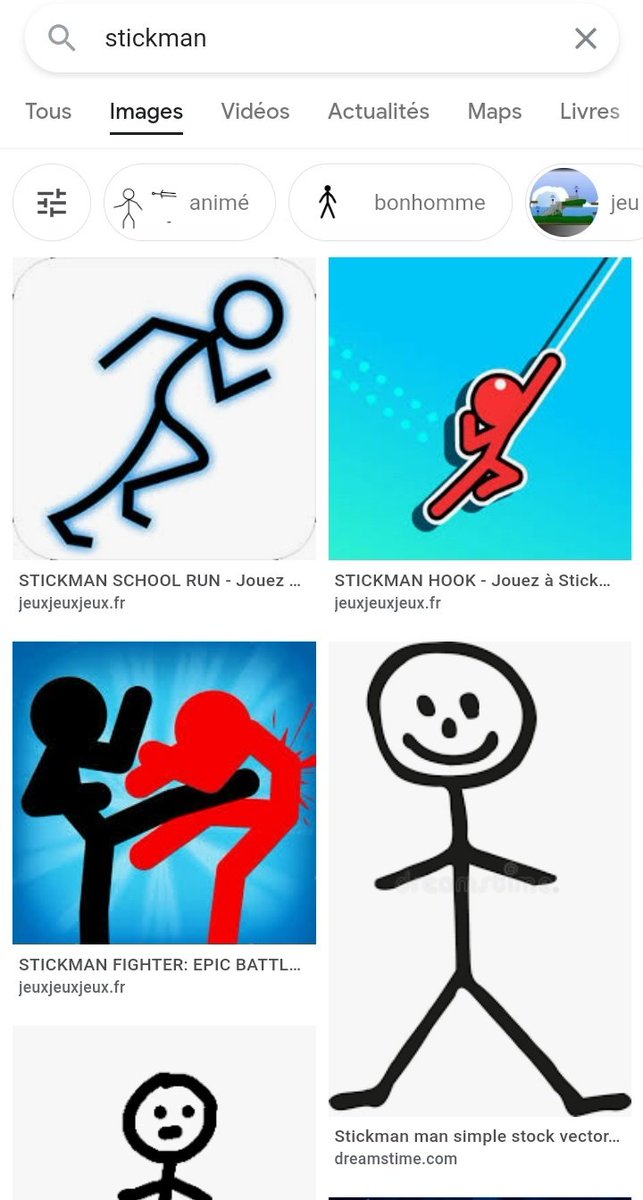 「The difference between the "stickman" and "stickman oc" goog」RadicalRedの漫画