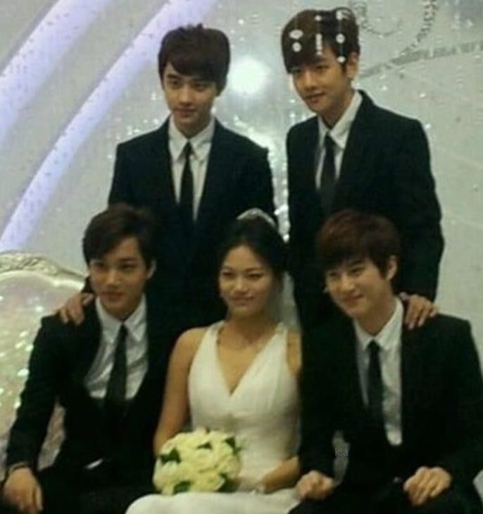 Exo Kai Sister Wedding