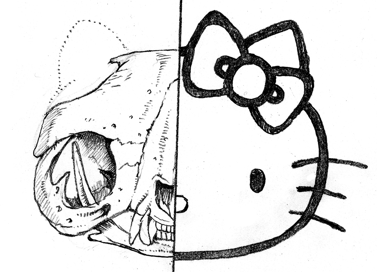 「Hello Kitty of the dead 」村田らむの漫画