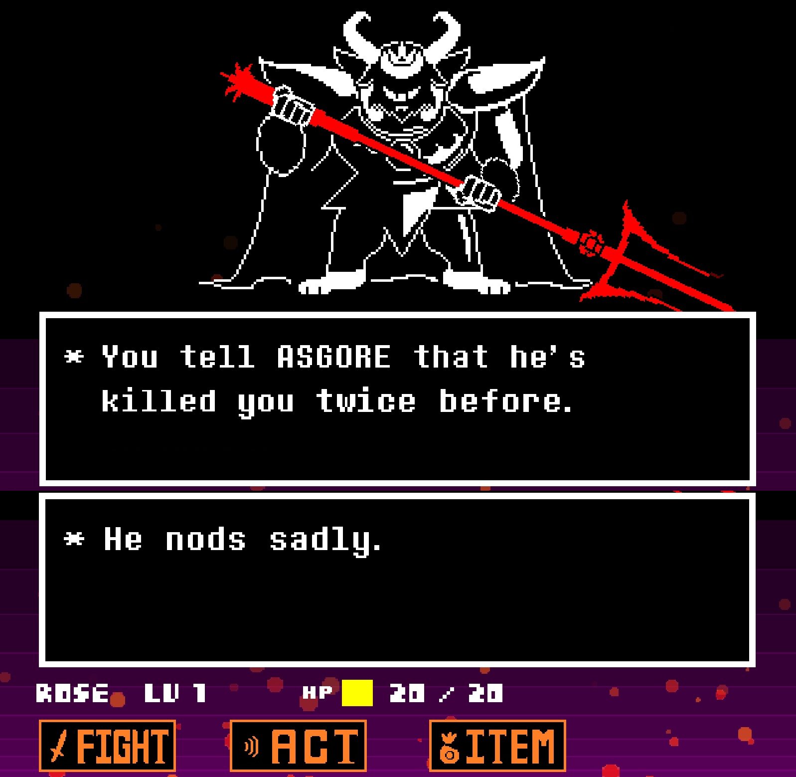 Undertale Asgore Memes Nothing Useful. — One Thing I Never See