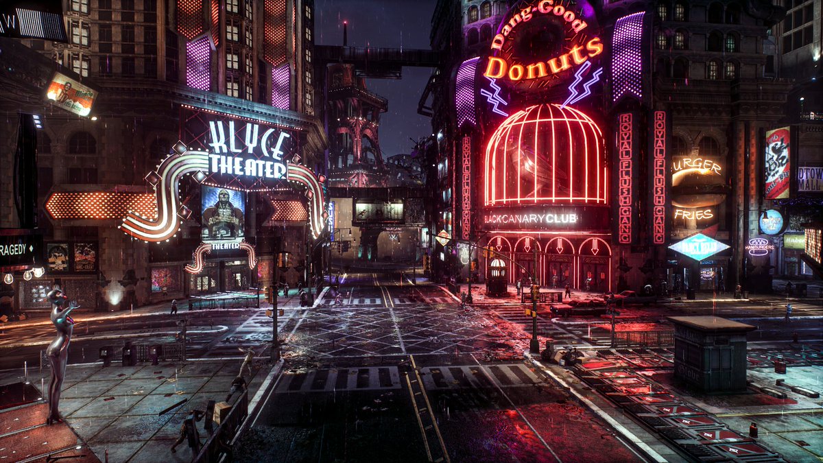 Gotham City Street Signs