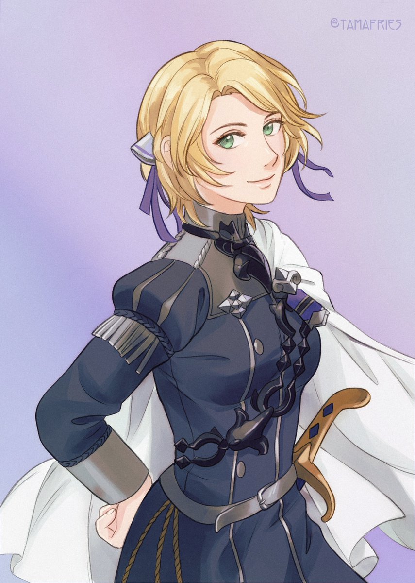 「Ingrid in Yuri's Ashen Wolves uniform fo」|tamafry ☕ Ko-fi commissions ...