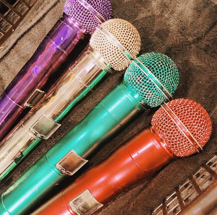 Colorful Microphones