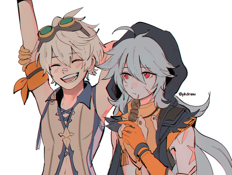 「bennett and razor were soooo precious ; 」|Gabi @ commissions open!のイラスト