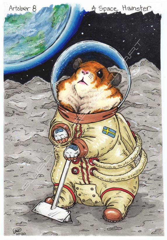 Space Suit Hamster