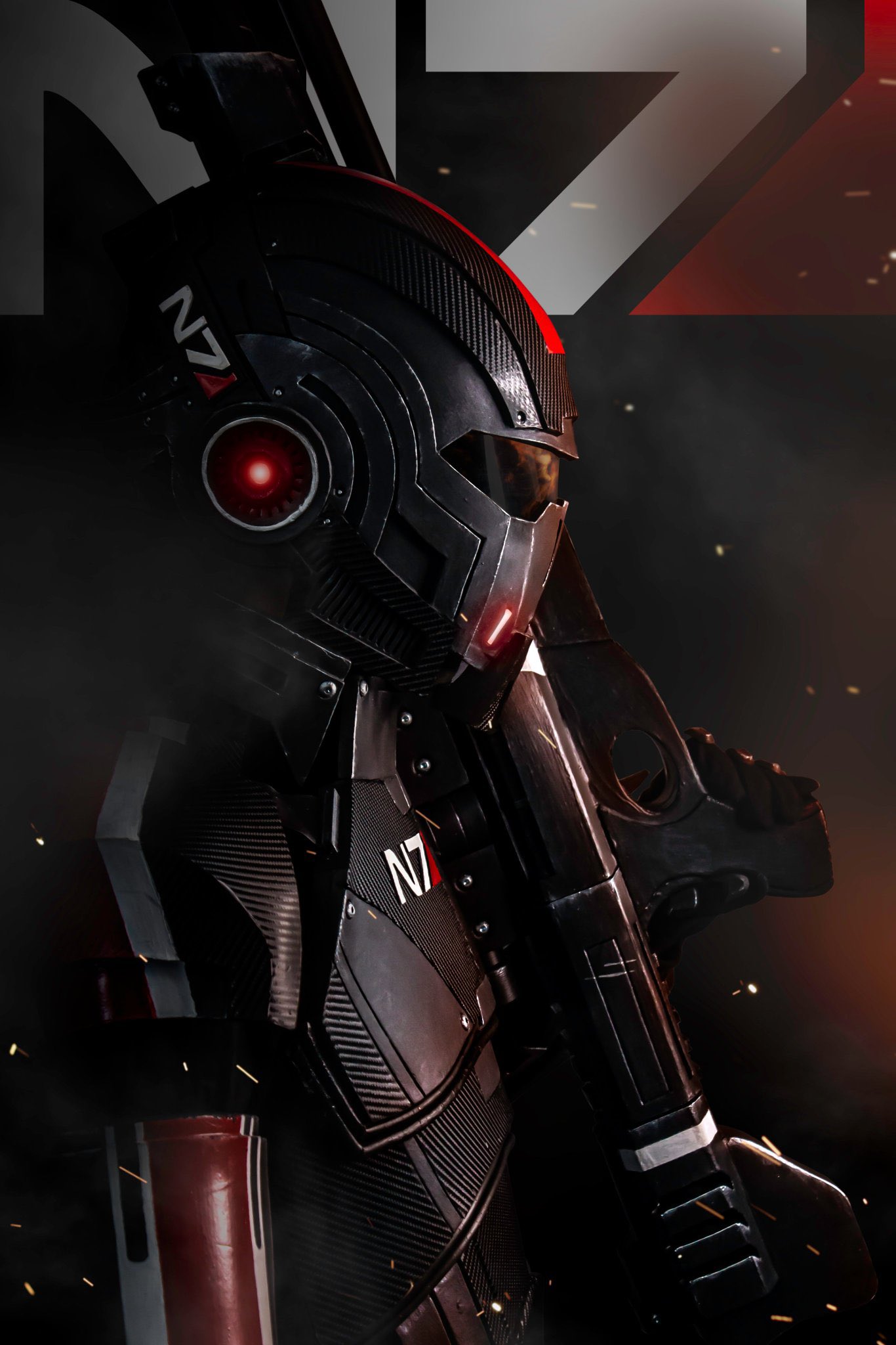Mass Effect N7 Iphone Wallpaper