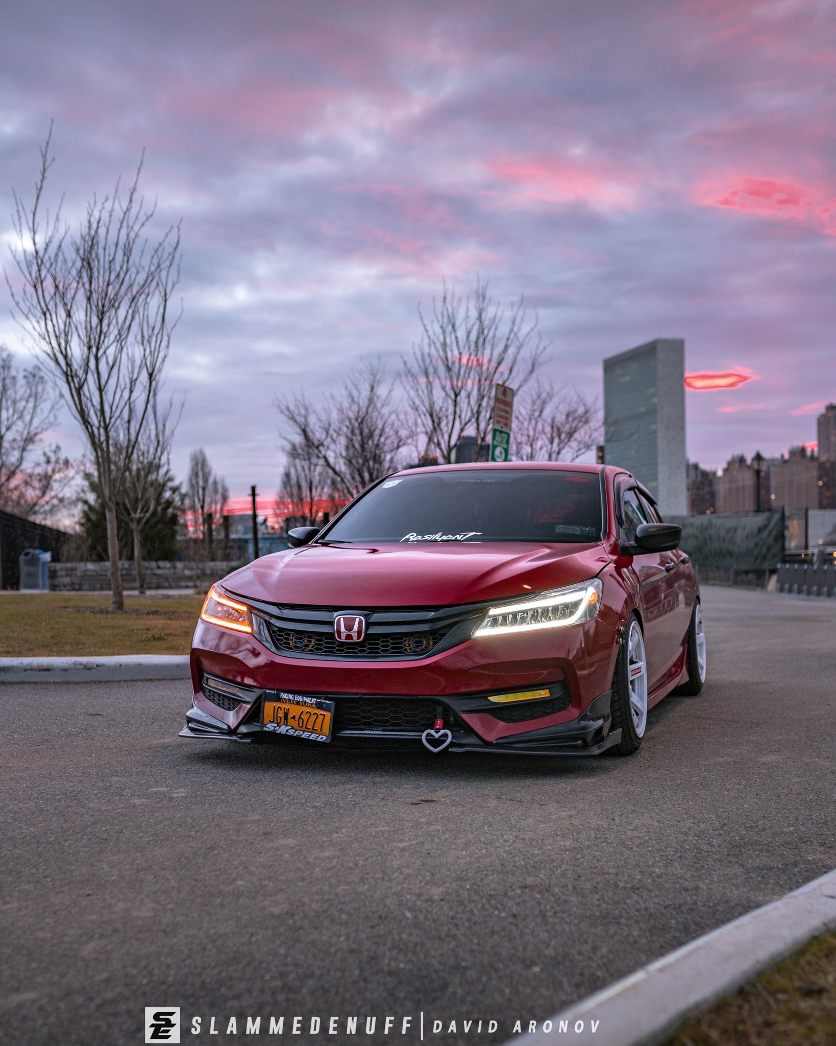 Stanced Accord Coupe 9th Gen