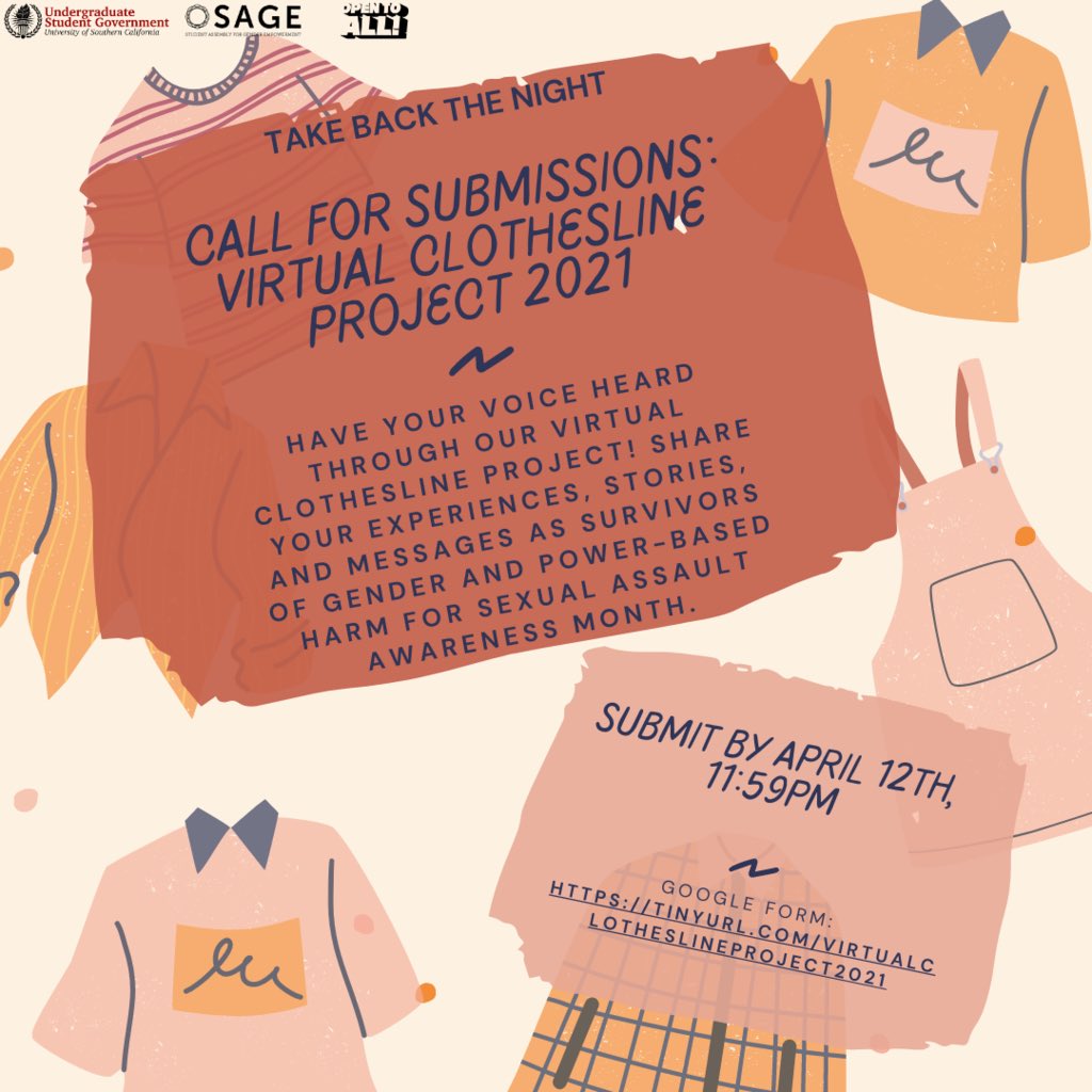 Clothesline Project Flyer