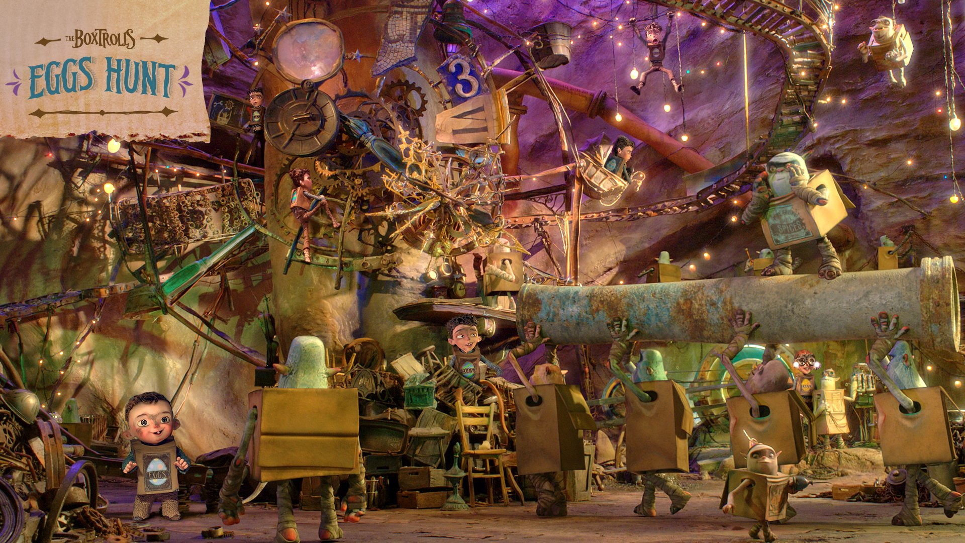 Eggs Boxtrolls Logo THE BOXTROLLS Review