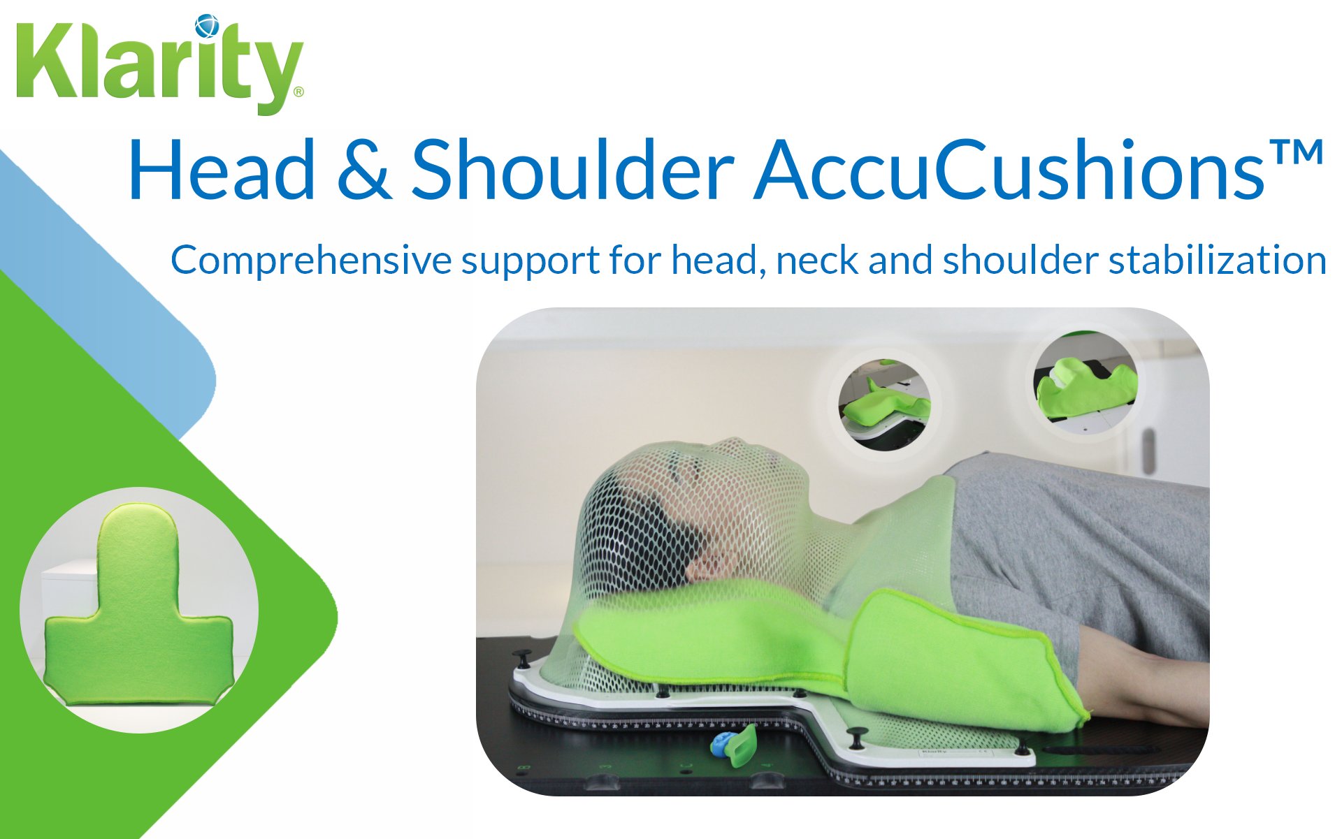 Klarity Medical on Twitter: "Klarity Head & Shoulder AccuCushions™ are an ultra-precise method ...