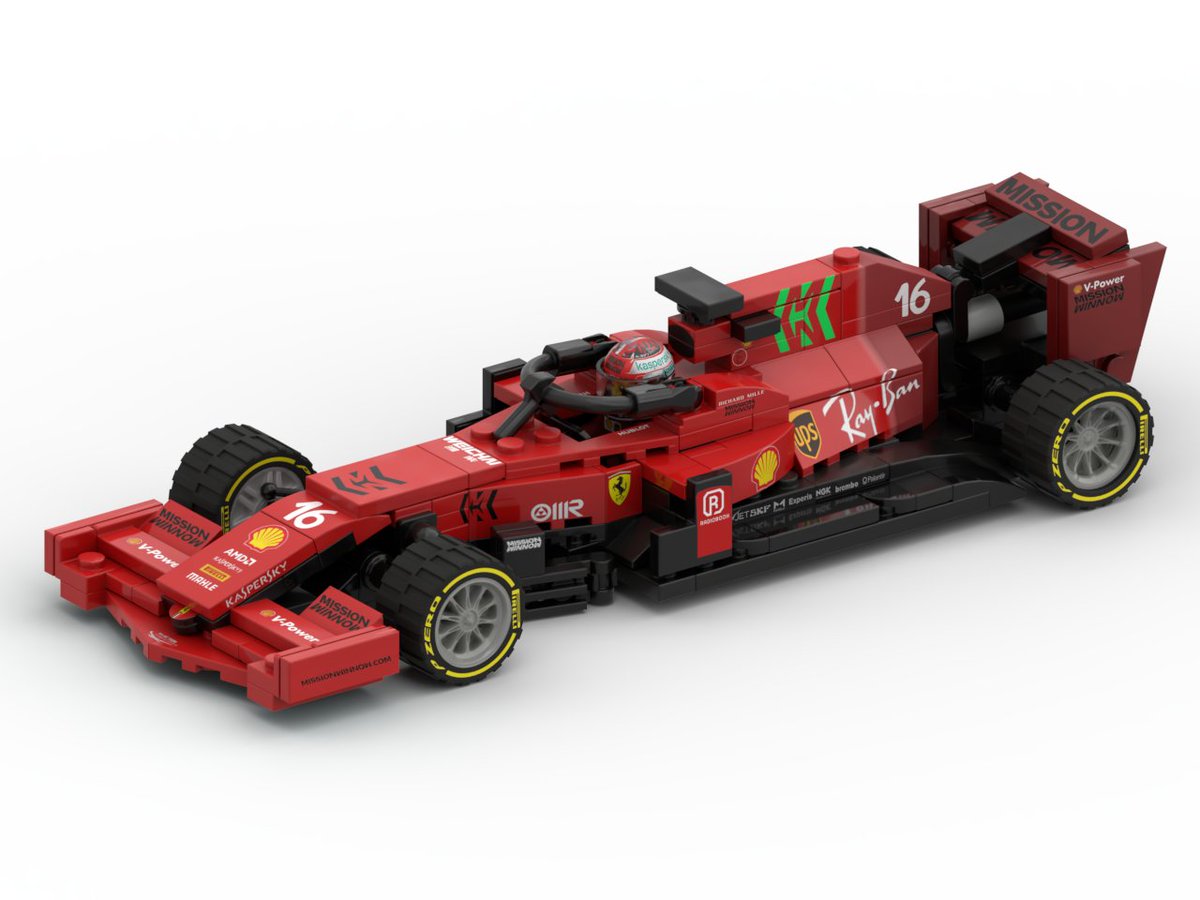Ferrari F1 SF21 1:10 Scale LEGO TECHNIC MOC (LEGO 8386, 45% OFF