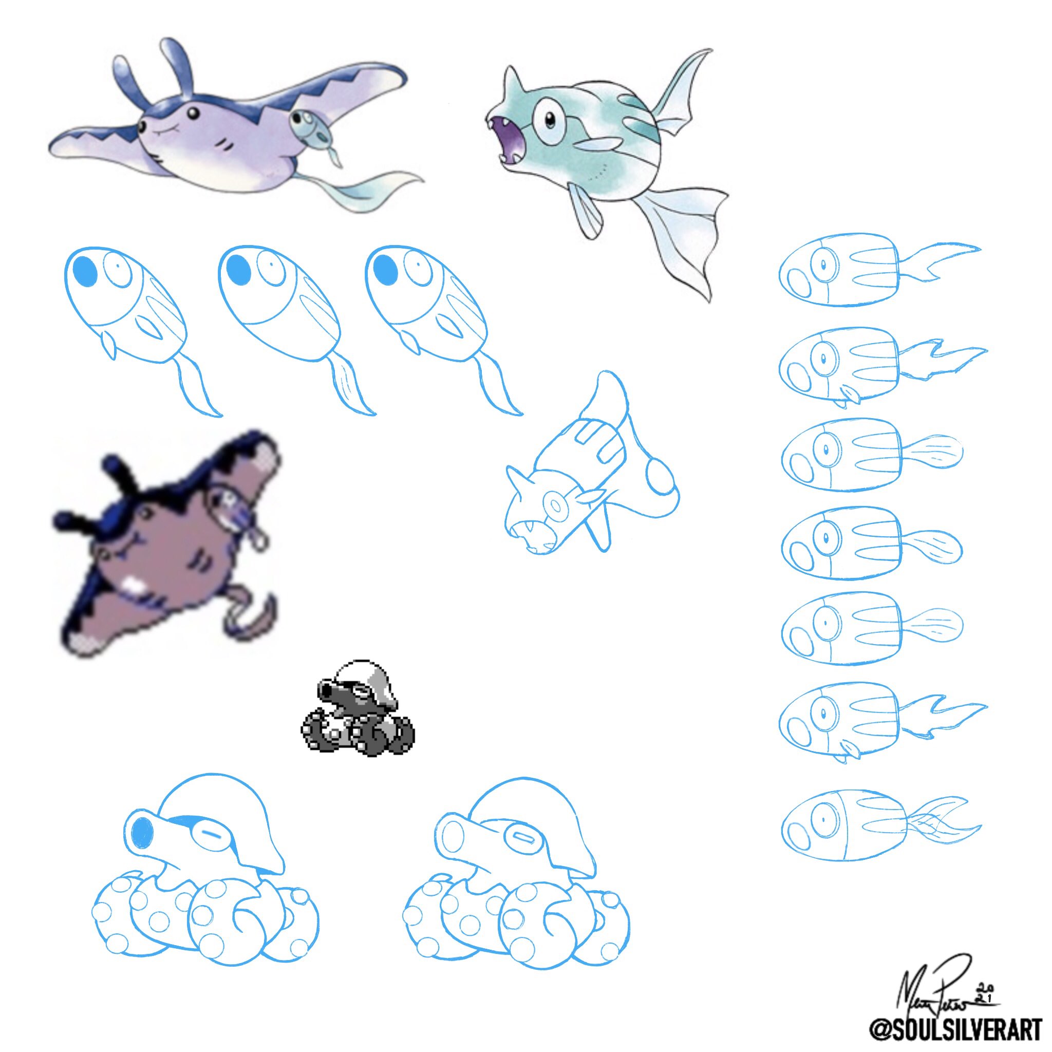 Mantine And Remoraid