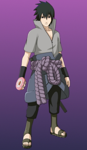 Sasuke Uchiha Full Body Sharingan